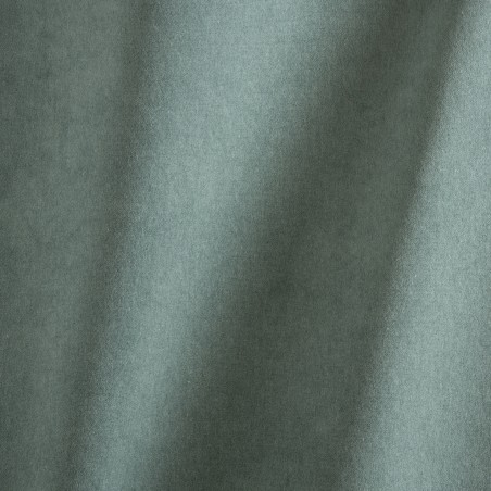 Tissu uni velours vert cèdre Azay en coton AZA514