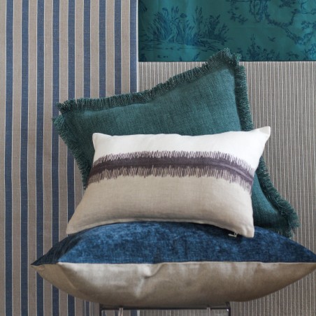 Toiles de Mayenne Tissu uni en viscose MILORD